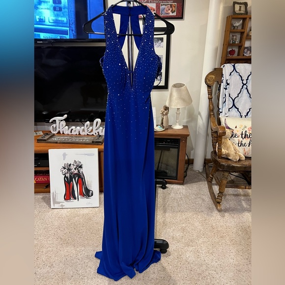 Niki Lavis | Dresses | Niki Blue Formal Dress | Poshmark